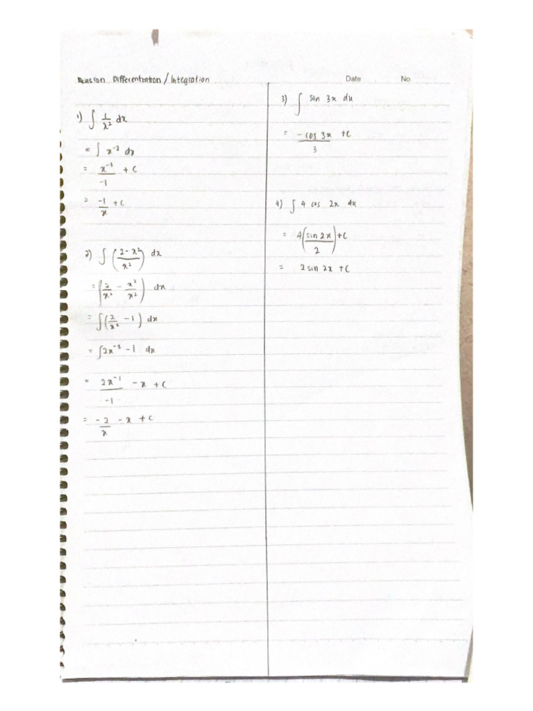 Notes Differential Equation | PDF