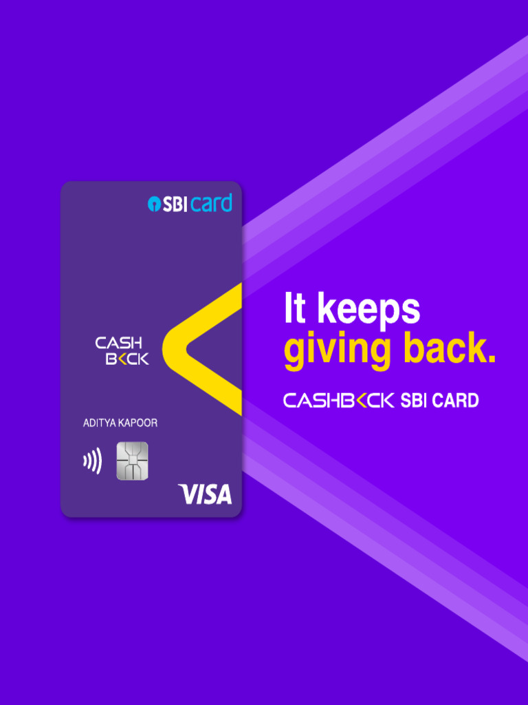 Cashback Card Brochure | PDF