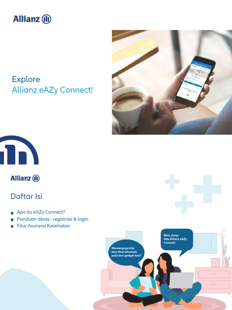 Panduan Klaim Asuransi Kesehatan Reimbursement Melalui eAZy Connect | PDF