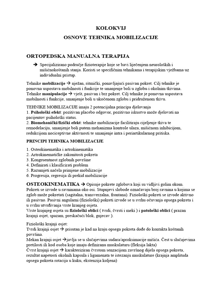 KOLOKVIJ | PDF