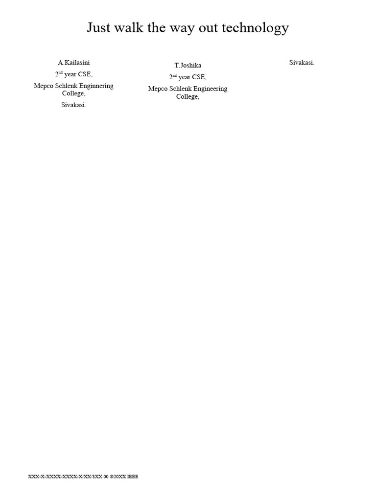 Conference Template A4 | PDF