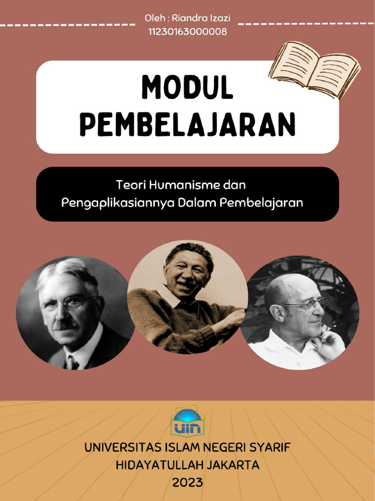 08 - Riandra Izazi - 1B - Modul Teori Pembelajaran Humanisme | PDF