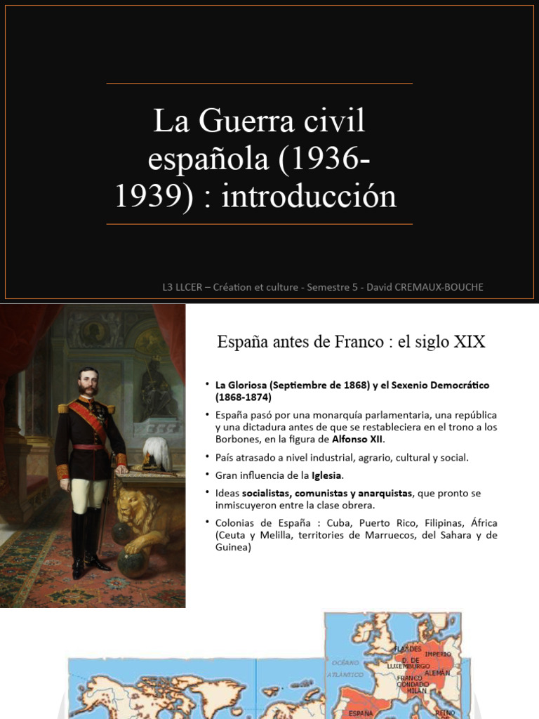La Guerra Civil Española 1936-1939 | PDF | Francisco franco | España
