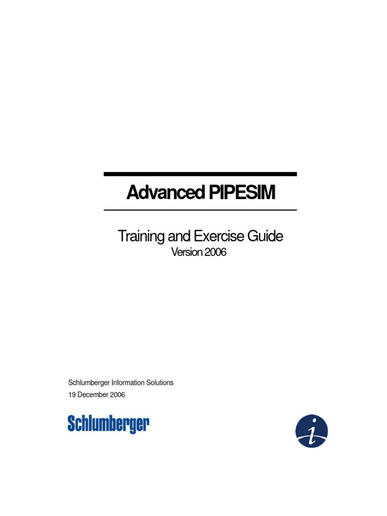 Pipesim 2006.1 Advanced | PDF