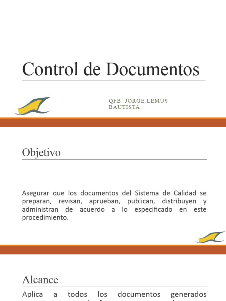 Control de Documentos | PDF | Informática