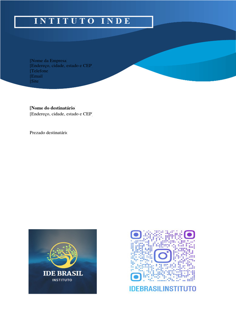 Carta Convite IDE BRASIL | PDF