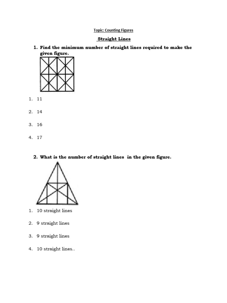 Counting Figures | PDF | Elementary Geometry | Euclidean Geometry