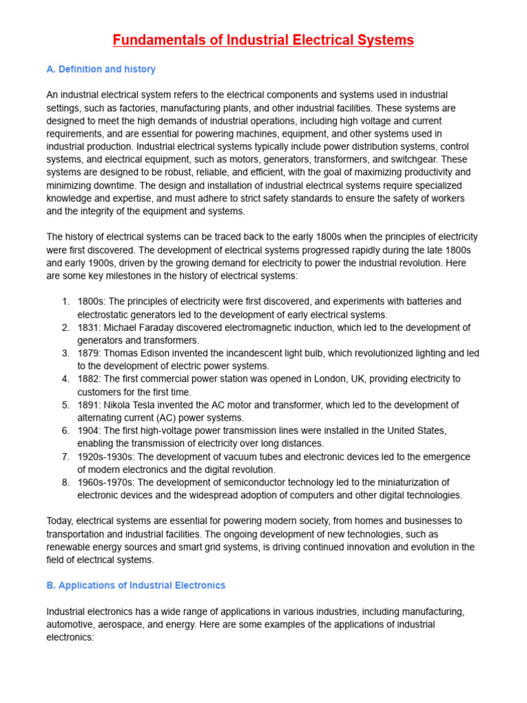Electrical Systems | PDF | Electrical Network | Inductor