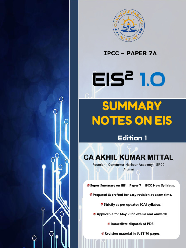 Eis - Summary Notes | PDF | Risk | Risk Management
