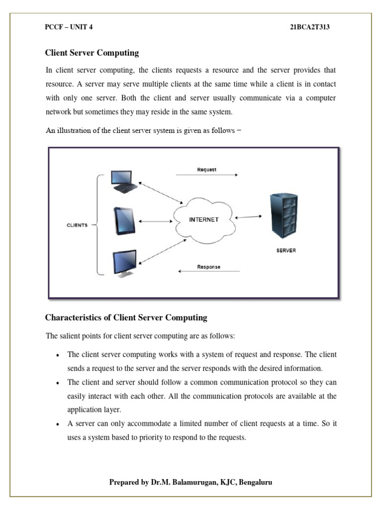 PCCF-Unit 4 | PDF | Cloud Computing | Client–Server Model