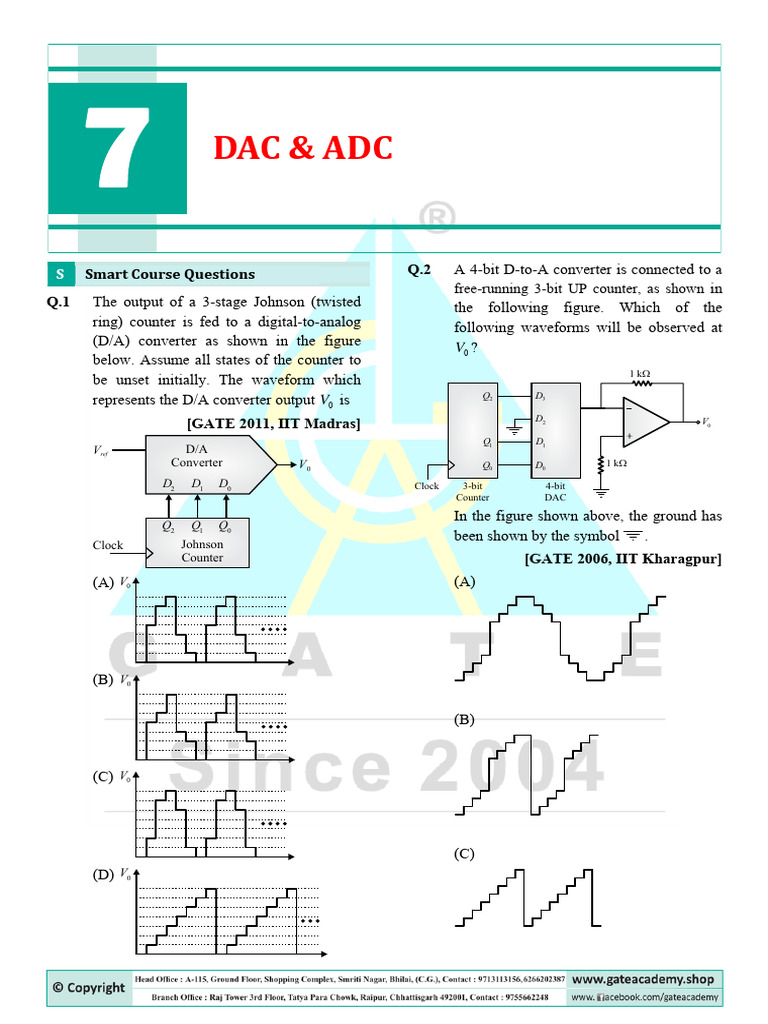 Dac & Adc SC | PDF | Analog To Digital Converter | Digital To Analog Converter