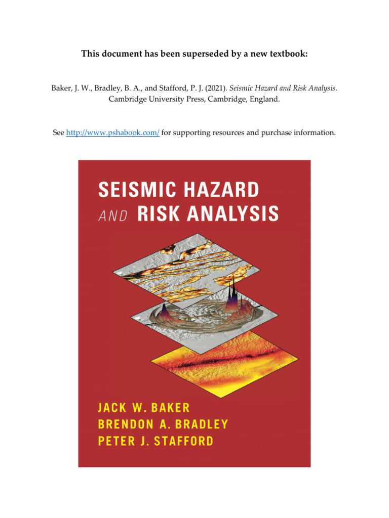 Baker (2013) Intro To PSHA v2 | PDF