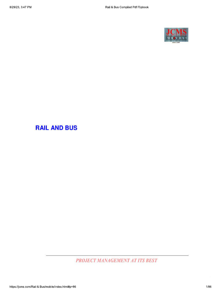 Rail & Bus Compiled PDF Flipbook | PDF