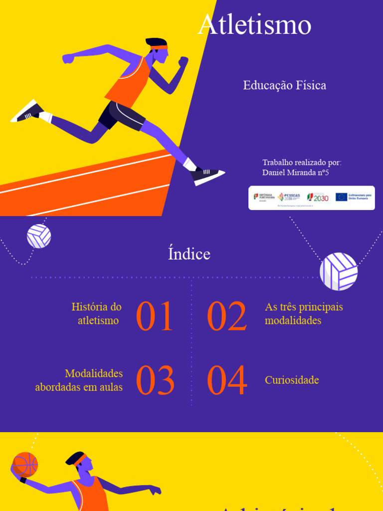 Trabalho de Ed. Fisica Sobre Atletismo | PDF