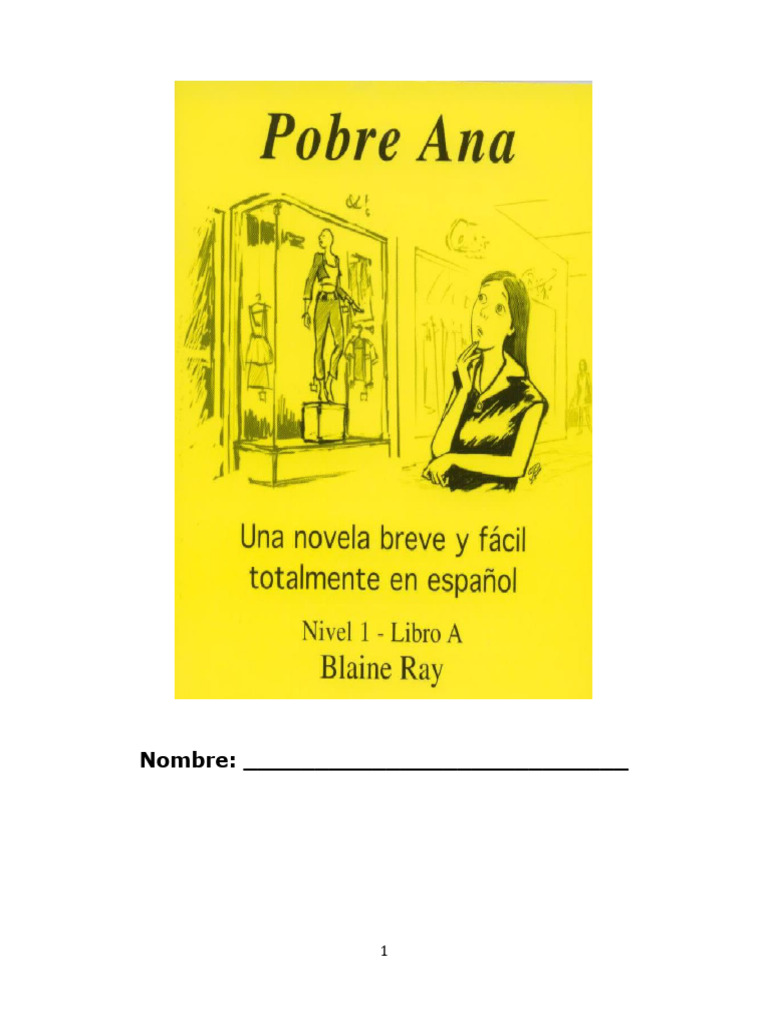 Actividades sobre "Pobre Ana" | PDF | México