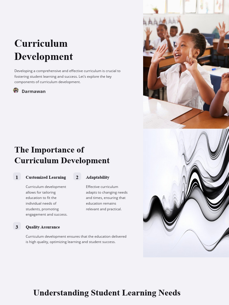 Curriculum Development | PDF