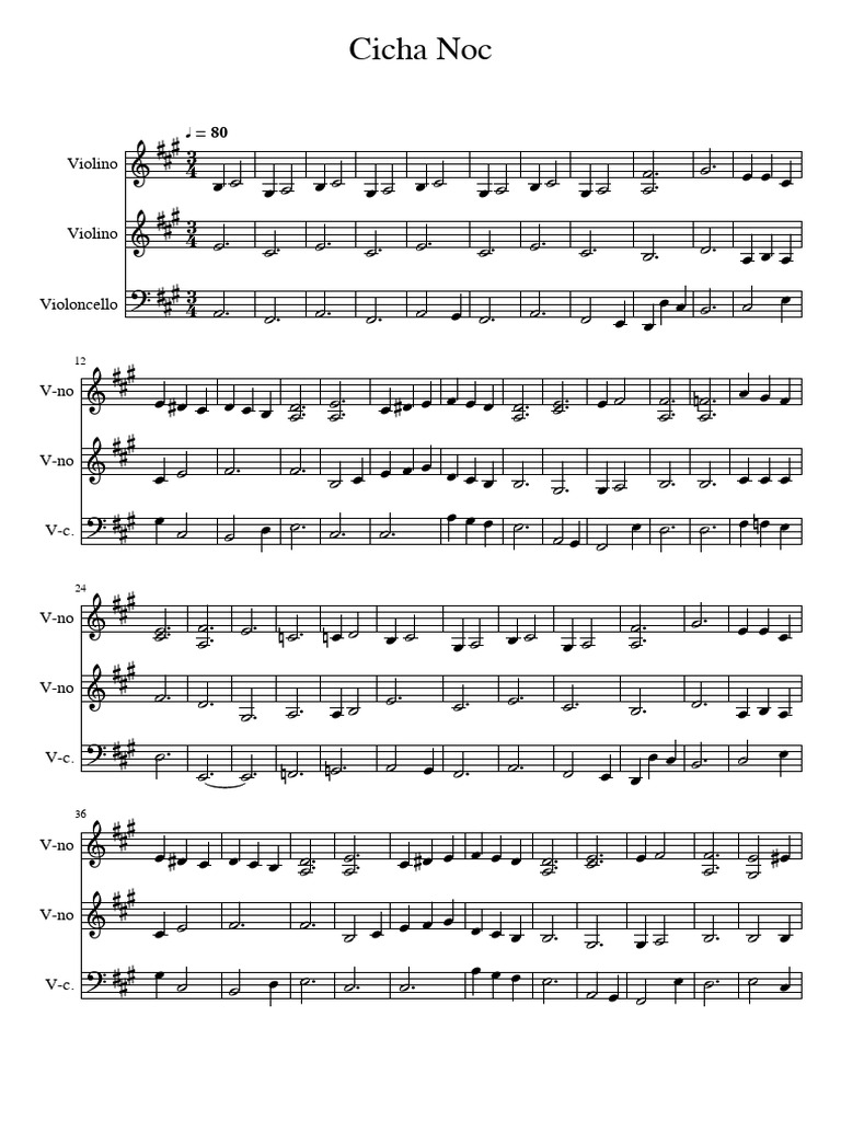 Cicha - Noc Koncert 3 | PDF