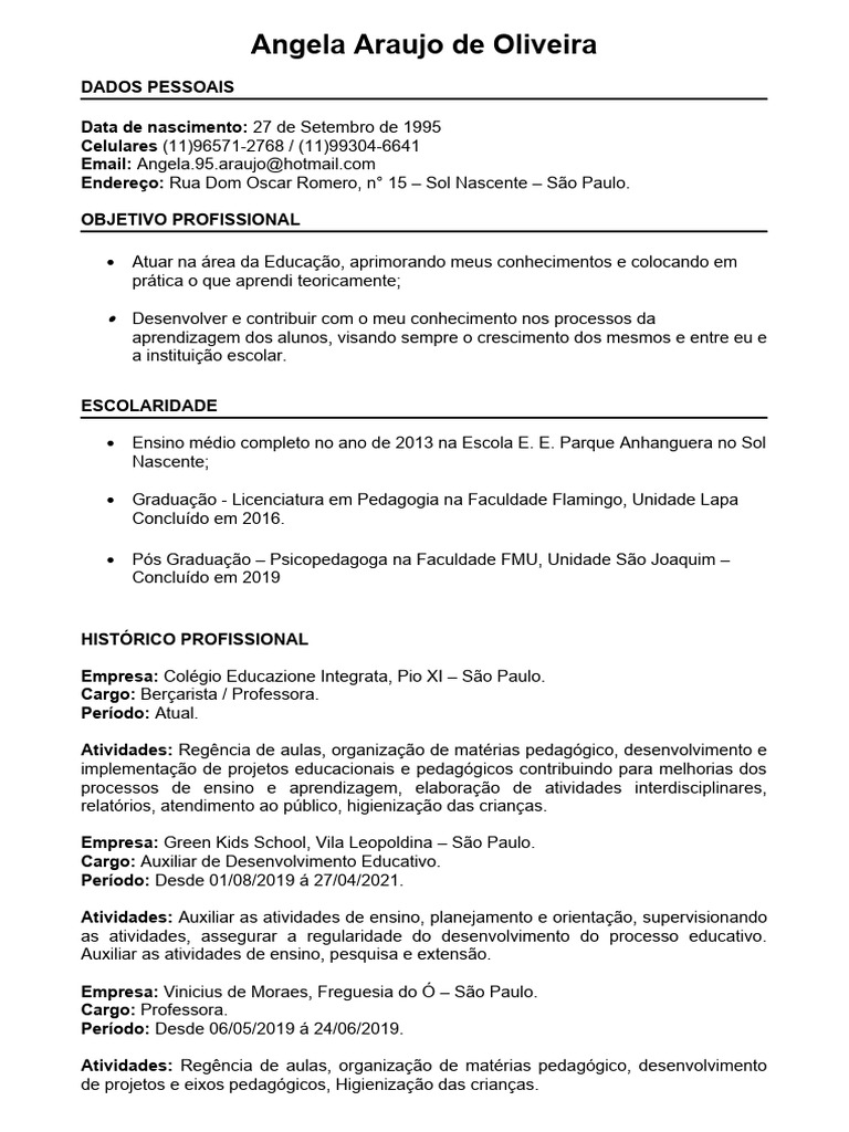 Curriculo Certo | PDF | Pedagogia | Aprendizado