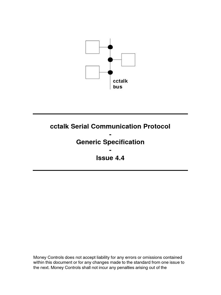 cctalk Serial Communication Protocol 4.4 | PDF | Electrical Connector ...