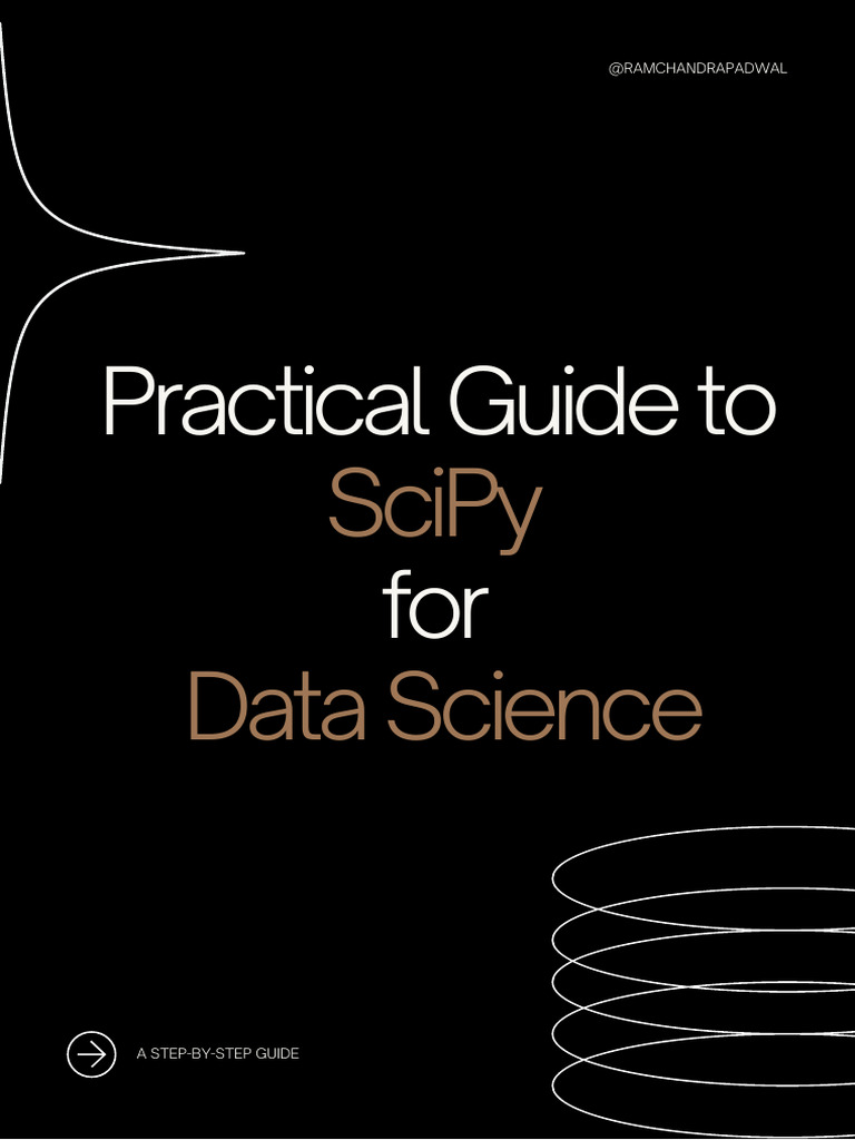 SciPy Data Science Guide | PDF | Teaching Methods & Materials ...