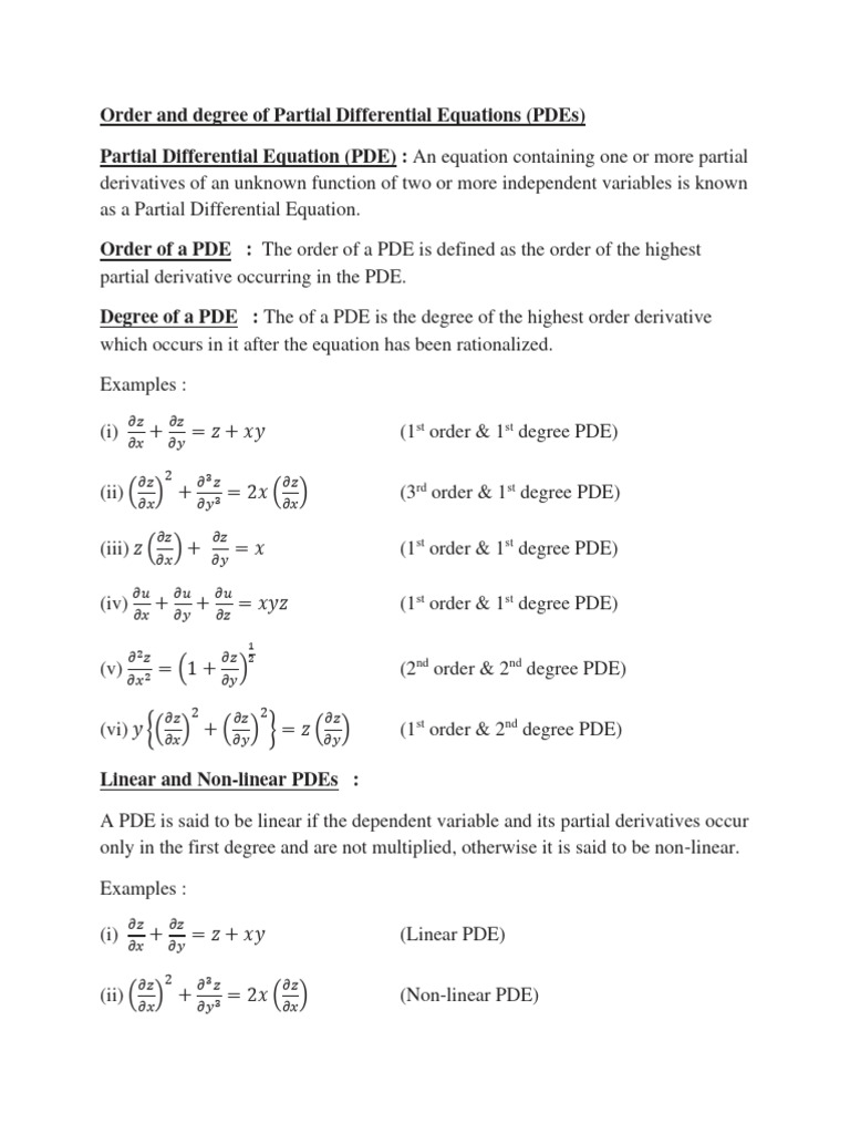 ST ST | PDF | Partial Differential Equation | Differential Equations