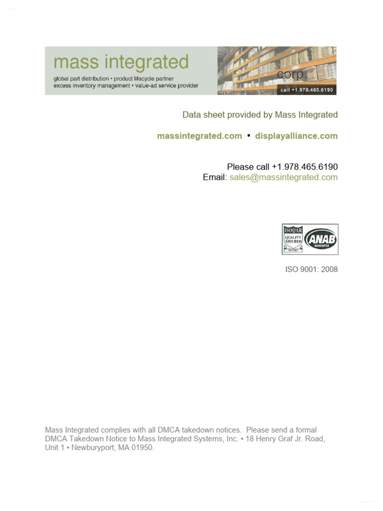 Samsung LTN156AT02 TFT-LCD Specs | PDF