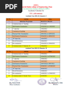 Msbte Official Academic Calendar 25-26 | PDF