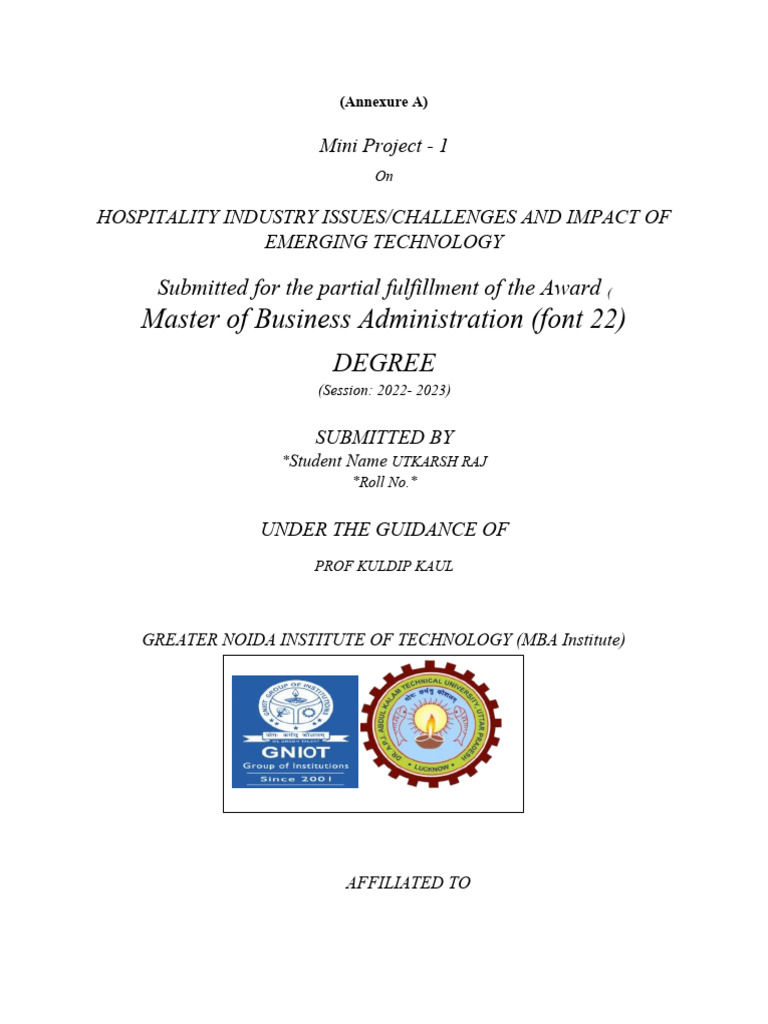 Utkarsh Project | PDF | Internet Of Things | Tourism