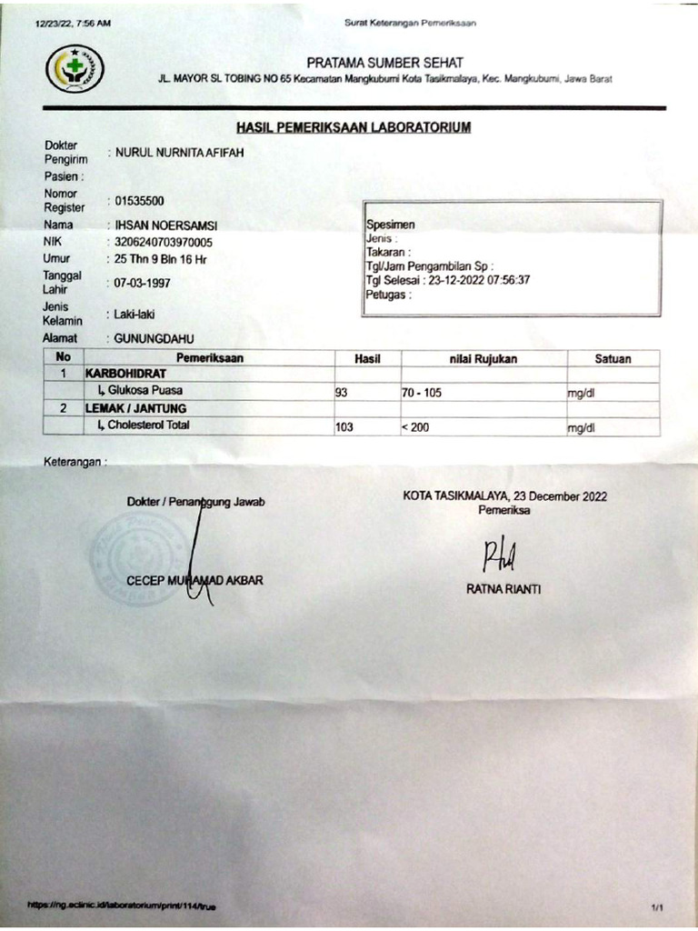 PDF Scan Surat Kesehatan (1) - Compressed | PDF