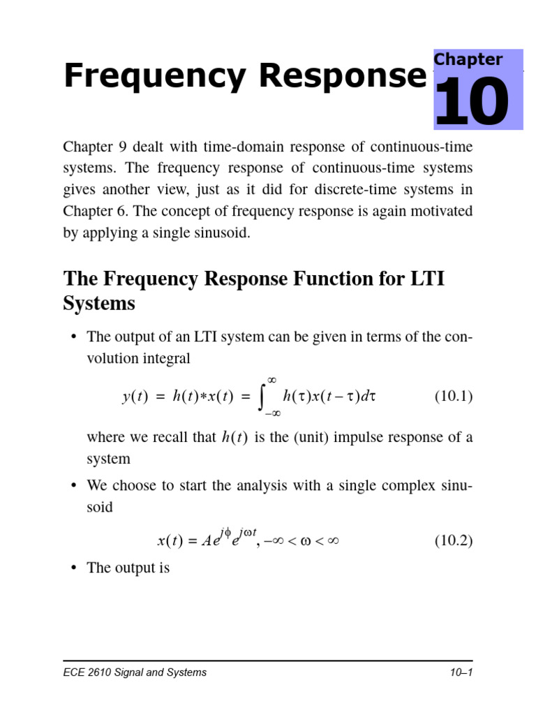 Ece2610 Chap10 | PDF
