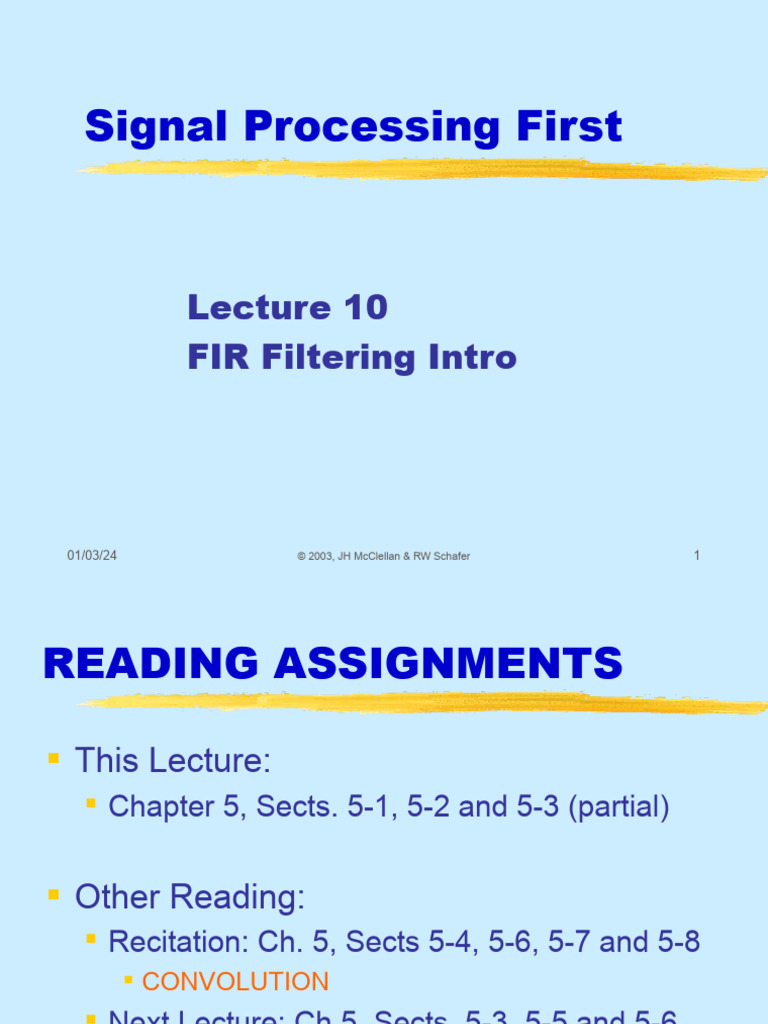 Lecture 10 | PDF