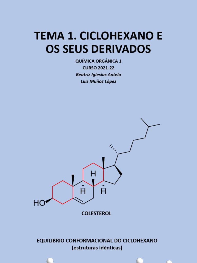 3 Ciclohexano Derivados | PDF