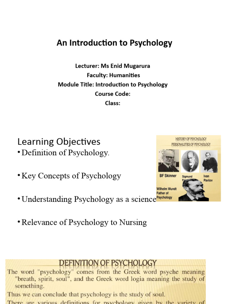 Psychology and Sociology | PDF | Career & Growth | Self-Improvement
