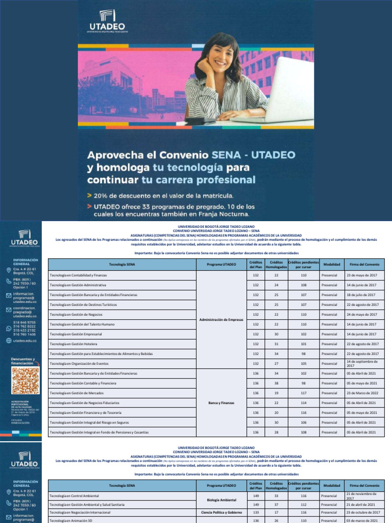 Convenio Sena 14 Marzo 2023 | PDF | Bogotá | Business