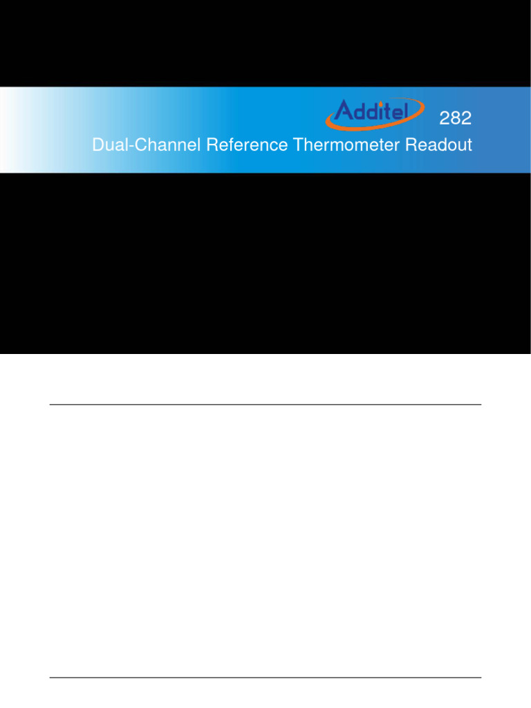 282 User Manual | PDF