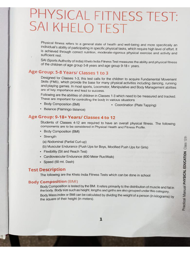 Physical Education File Work | PDF