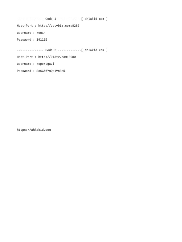 Xtream Codes 26-11-2023 | PDF