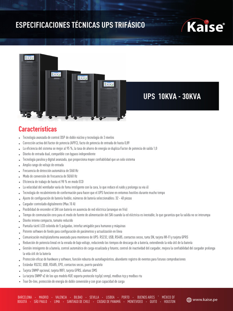 2 UPS DE 10 KVA - Trifásico | PDF | Informática