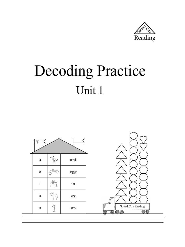 Decoding Practice Unit 1 | PDF | Consonant | Alphabet