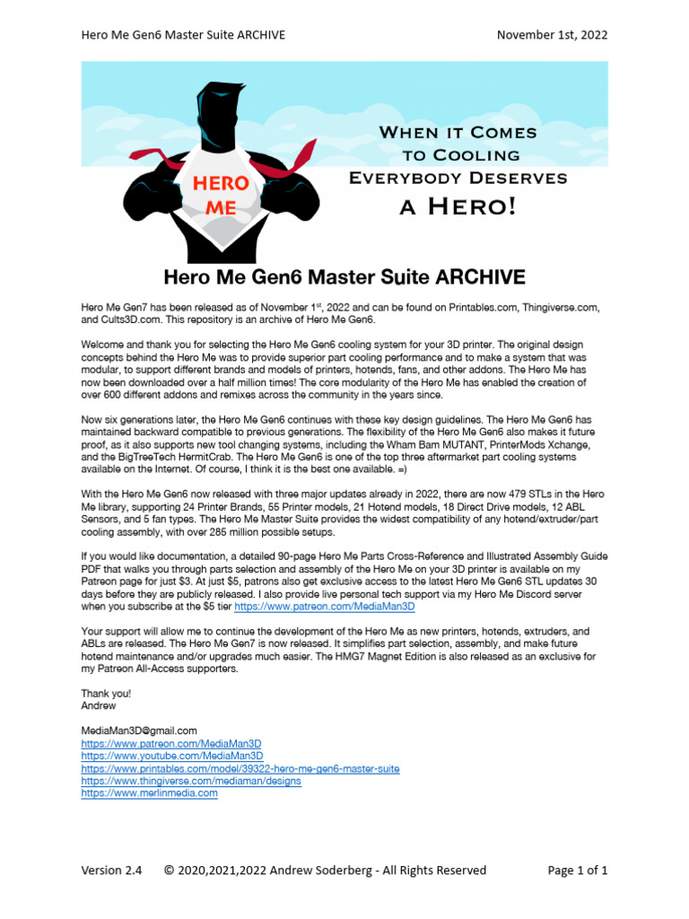 HMG6 Read Me First | PDF