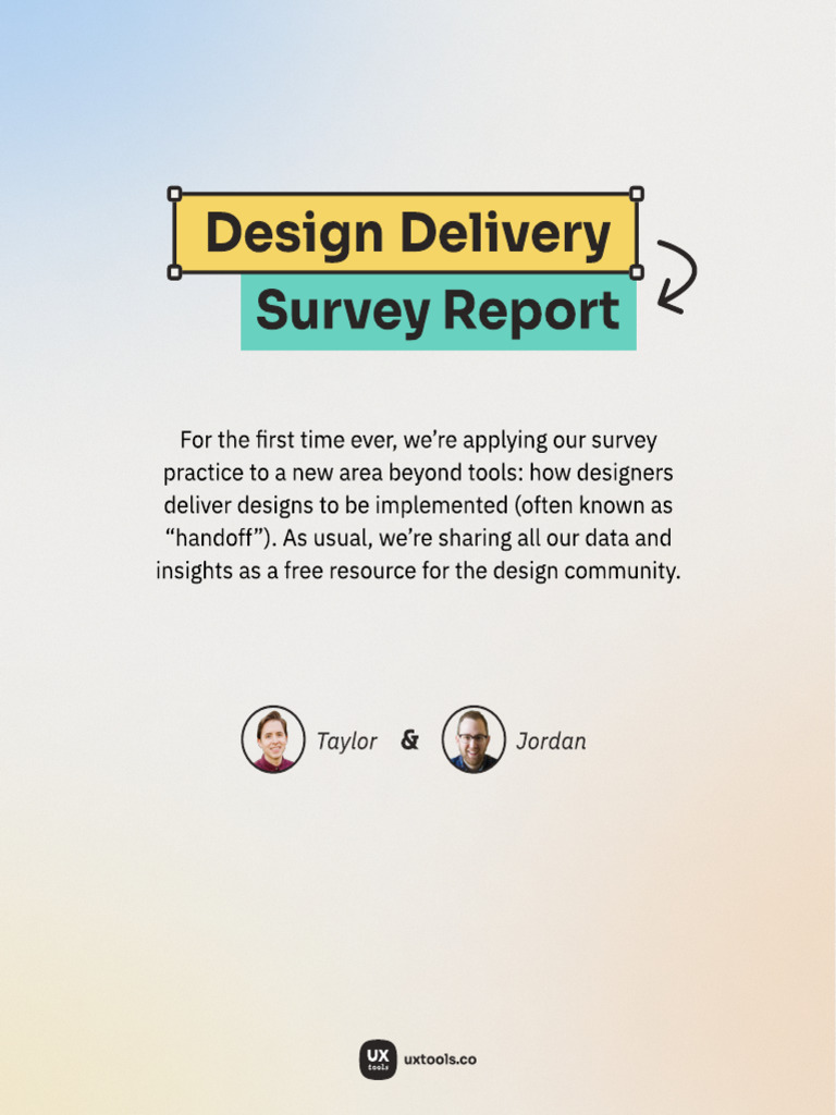 UX Design Delivery Survey Report 2023 | PDF