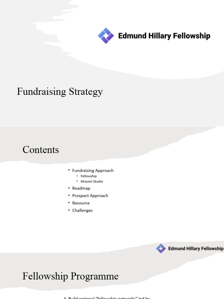 Fundraising Strategy Presentation | PDF | Public Sphere