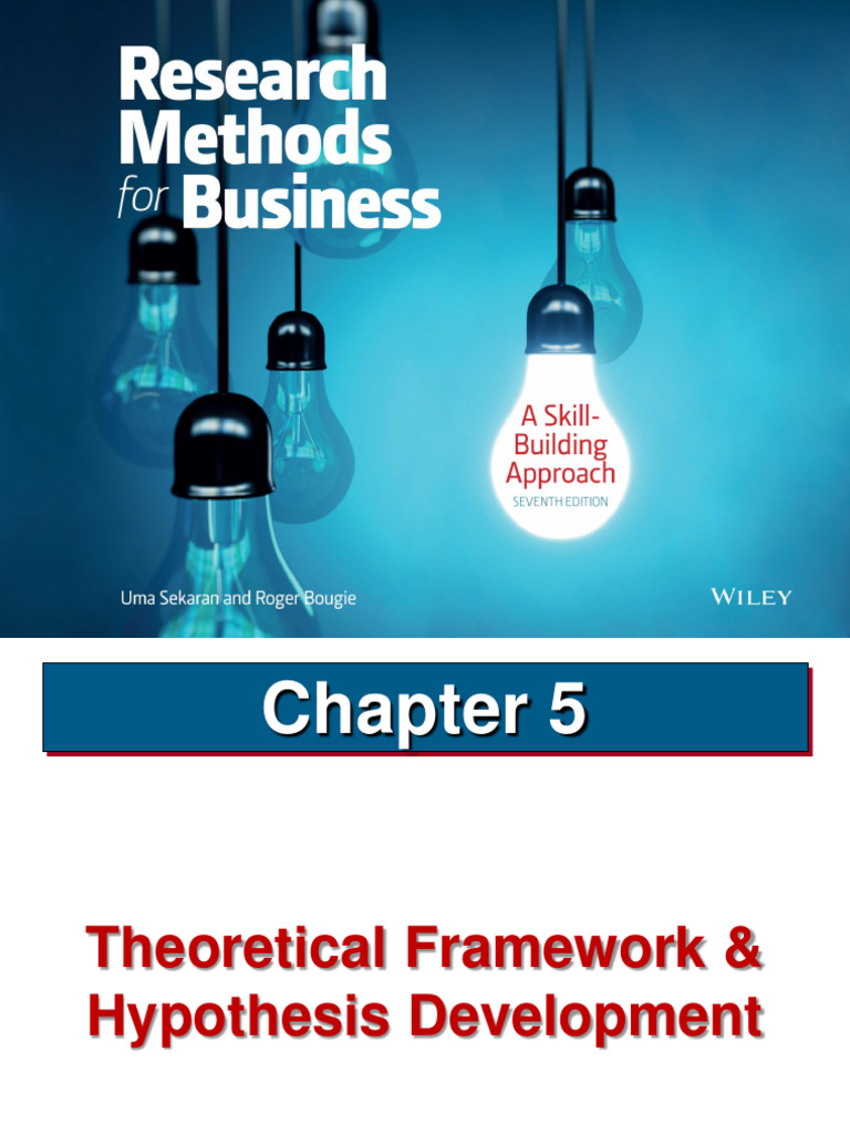 BRM Chap 5 TF & Hyp Dev | PDF | Hypothesis | Theory