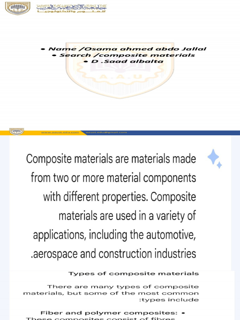 Composite Materials | PDF