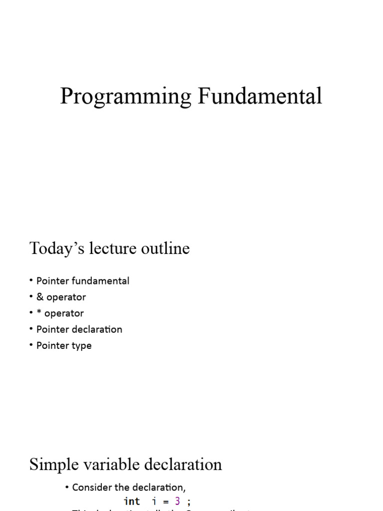 Pointers in C++ | PDF | Pointer (Computer Programming) | Software Engineering