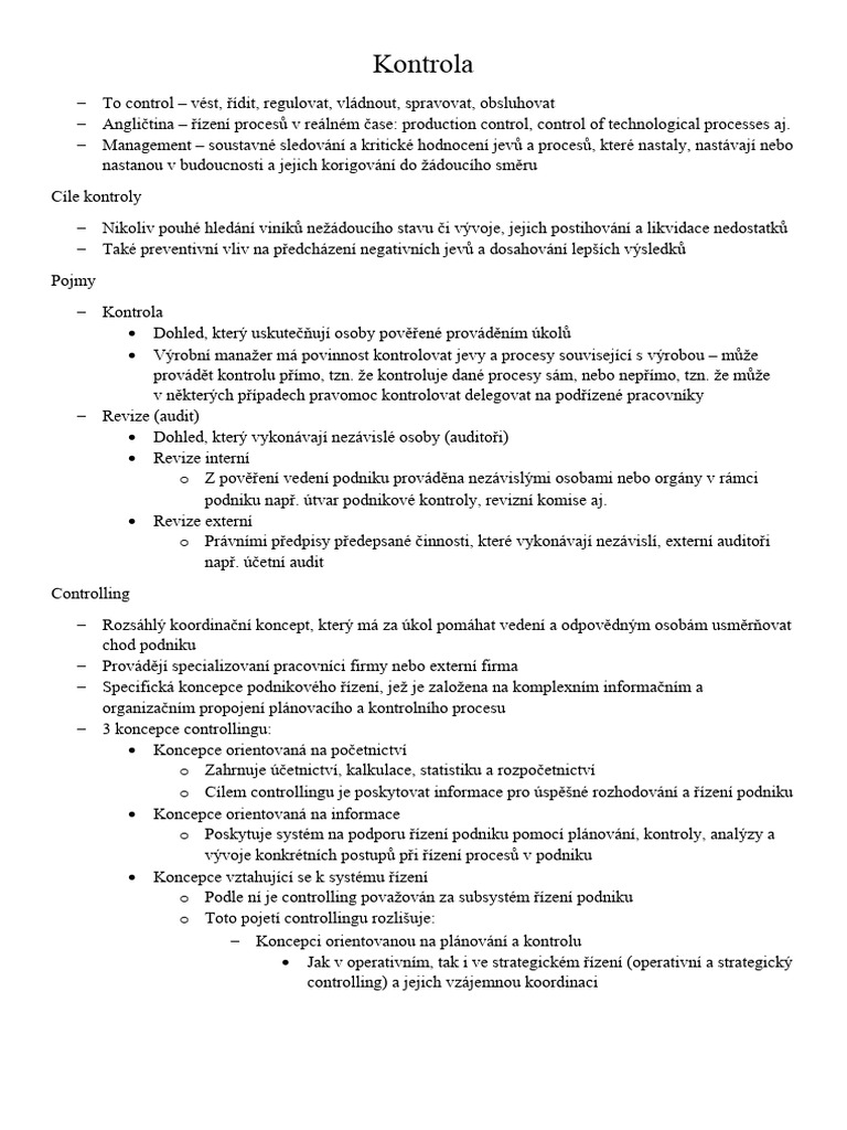 Kontrola Pdf