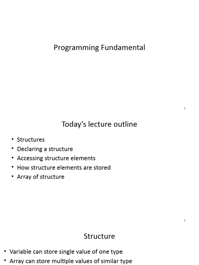 Structures | Download Free PDF | Variable (Computer Science) | Scope ... Structures | Download Free PDF | Variable (Computer Science) | Scope ...
