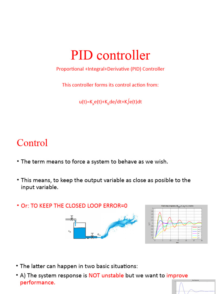 PID Controller | PDF