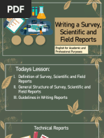 Field Report | PDF