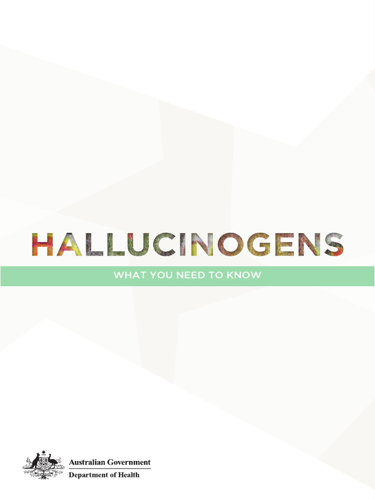 Hallucinogens Factsheets | PDF | Hallucinogen | Psychedelic Drugs